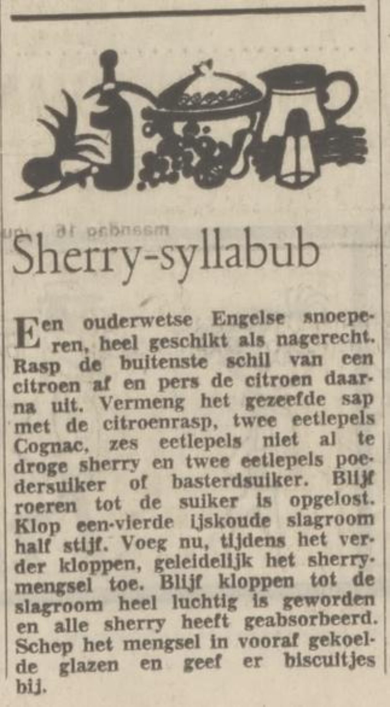 Allard Pierson | Kerstdessert: Everlasting Syllabub