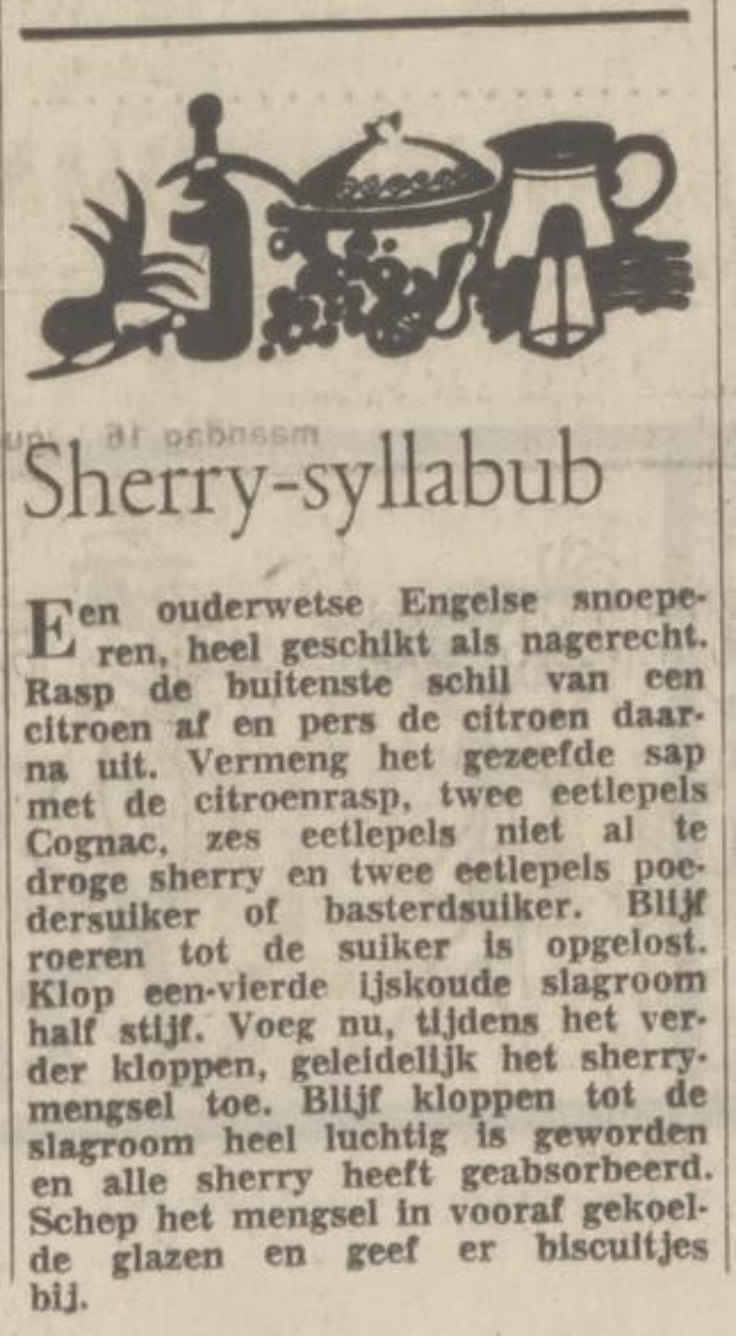 Allard Pierson | Kerstdessert: Everlasting Syllabub