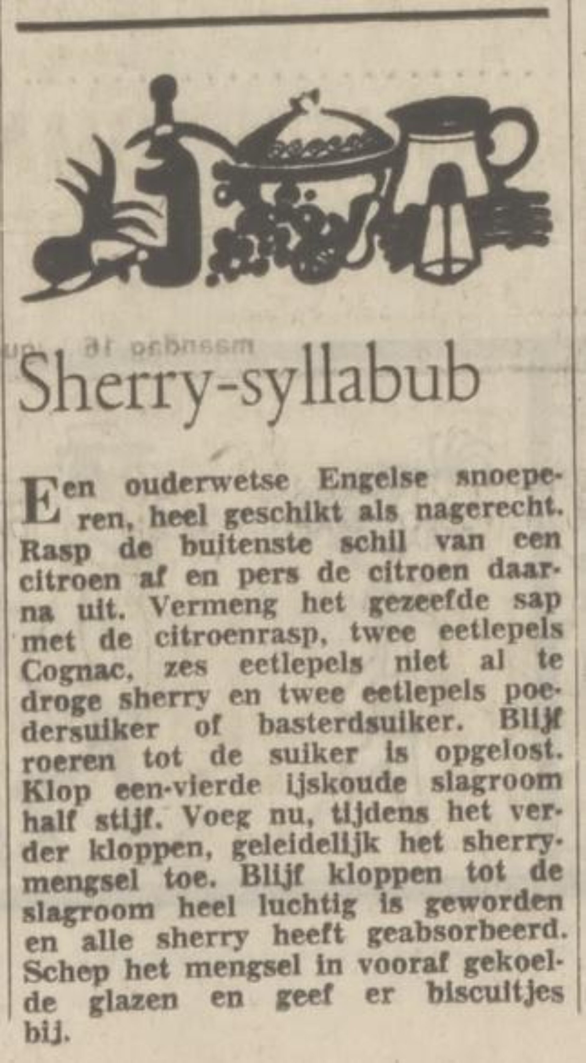 Allard Pierson | Kerstdessert: Everlasting Syllabub